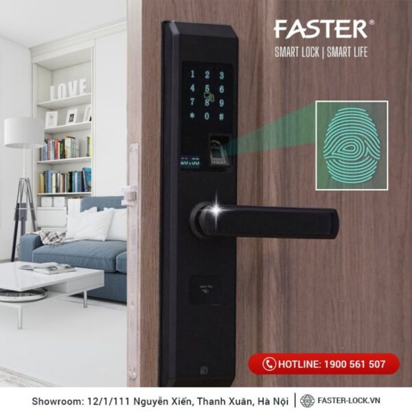 Bảng giá khóa cửa thông minh Faster smart lock mới nhất - Faster-lock.vn